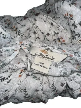 Bob Timberlake | Tops | Bob Timberlake Womens 34 Sleeve Peasant Top Sz ...